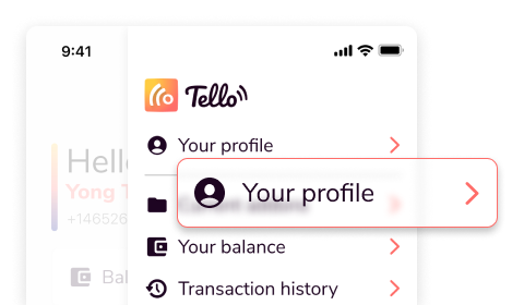 How do I change my password? – Tello