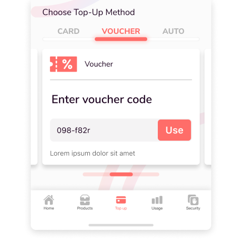 How do I top up using my voucher? – Tello