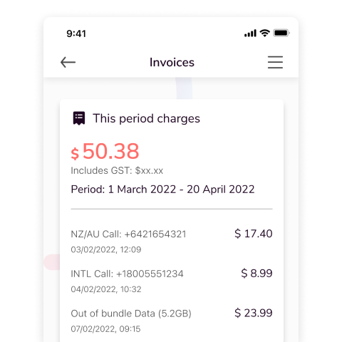 How do I see my latest invoice? – Tello