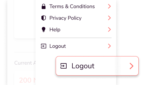 How do I log out? – Tello